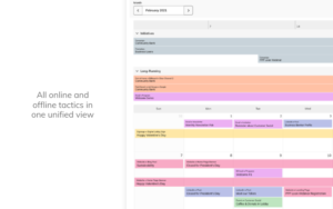 Integrated Marketing Calendar | Omnichannel Visibility
